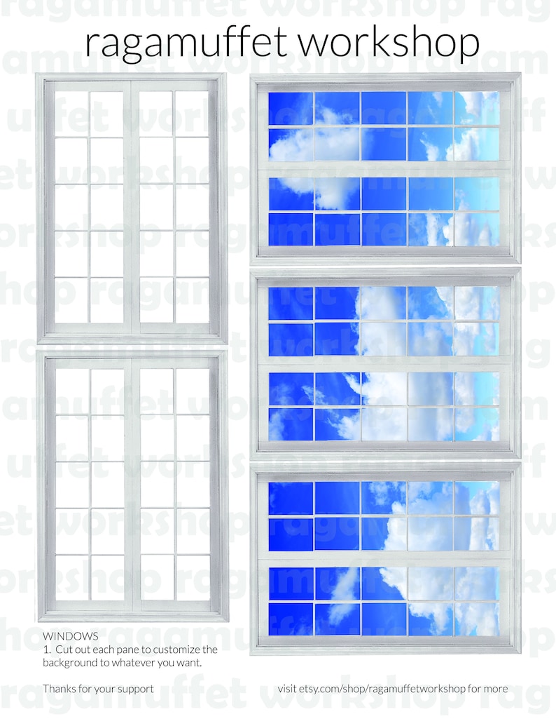 Window Printables - Etsy UK