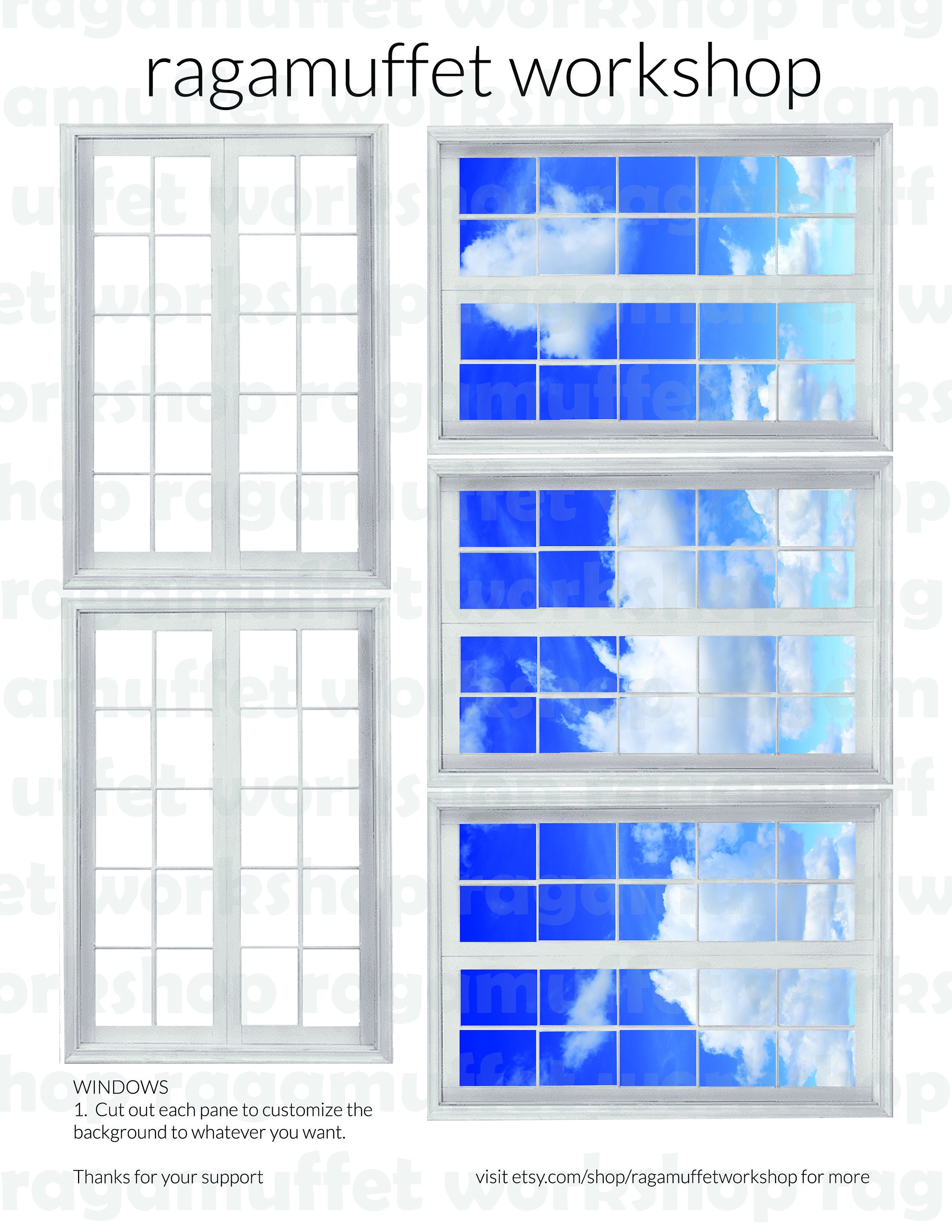 Window Printables - Etsy