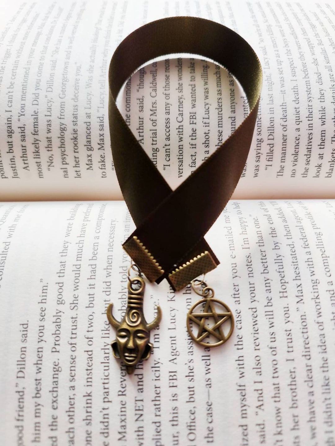 Supernatural Inspired Ribbon Bookmark / Supernatural / Sam Winchester ...