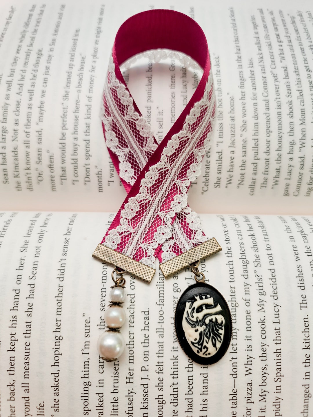 Oddities and Curiosities - Anatomical Heart - Ribbon Bookmark - Etsy