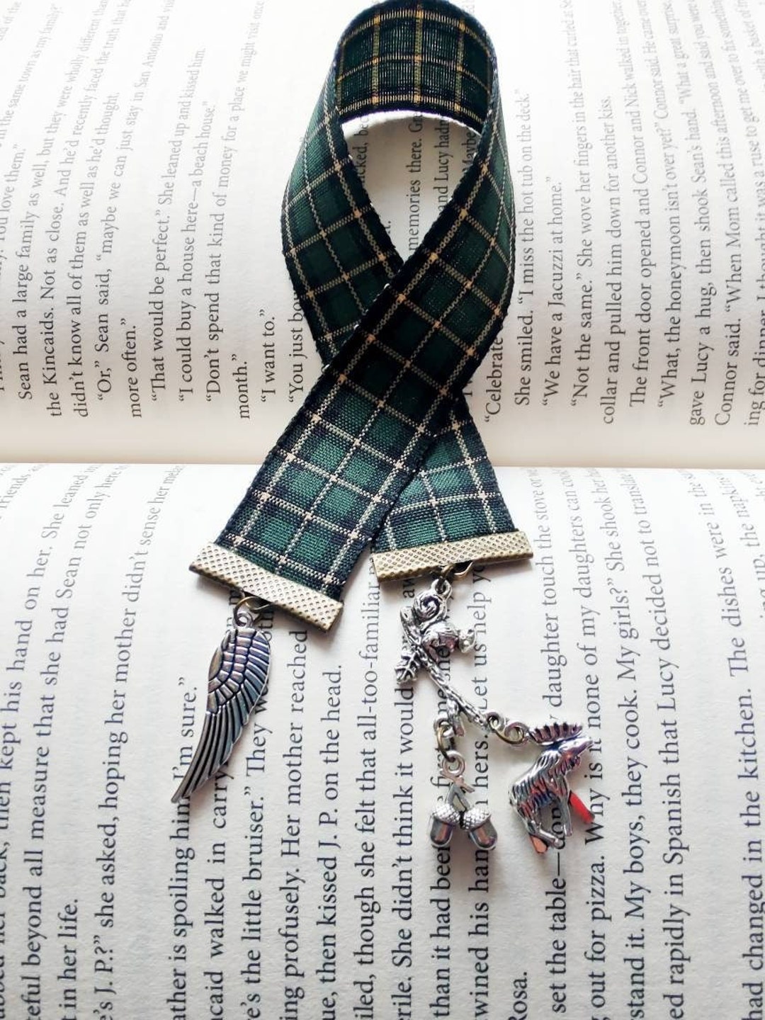 Supernatural Ribbon Bookmark / Moose and Squirrel / Sam Winchester ...