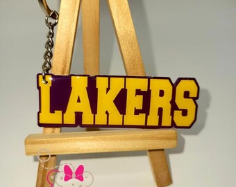 Lakers Keychain - Etsy