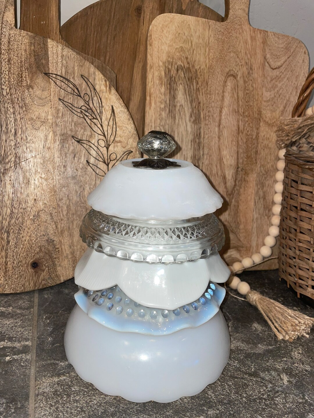 Vintage Christmas Bowl Tree - Etsy