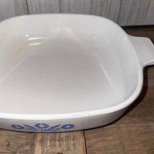 RARE Blue Corn Flower Vintage Corning Ware Baking Dish With Lid - Etsy