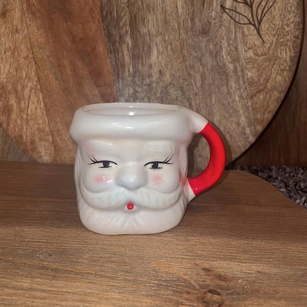 Vintage Santa Mugs - Etsy