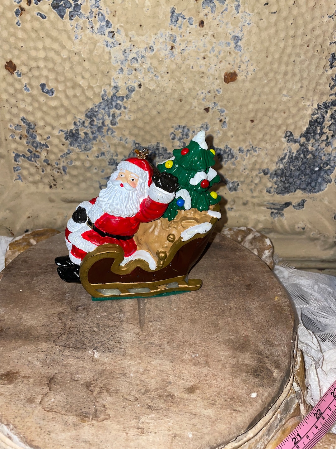 Santa Sled - Etsy