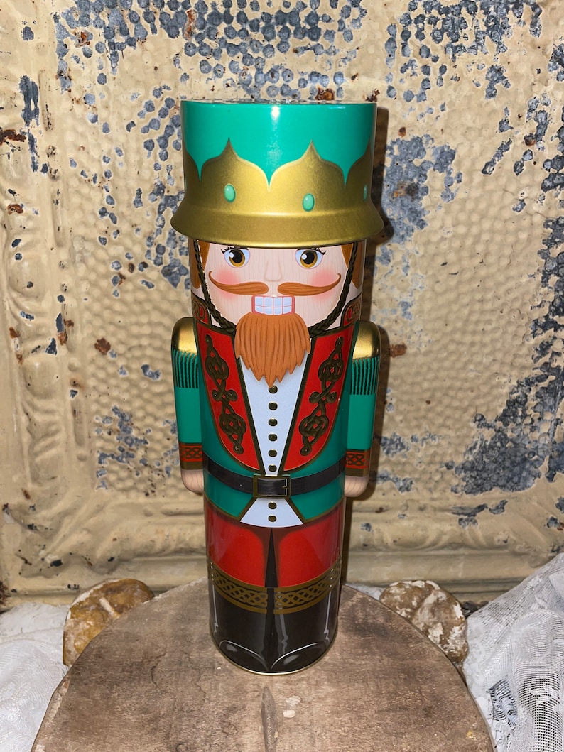 Nutcracker Tin Toy Soldier Metal Control - Etsy