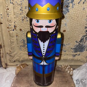 Nutcracker Tin Toy Soldier Metal Control - Etsy