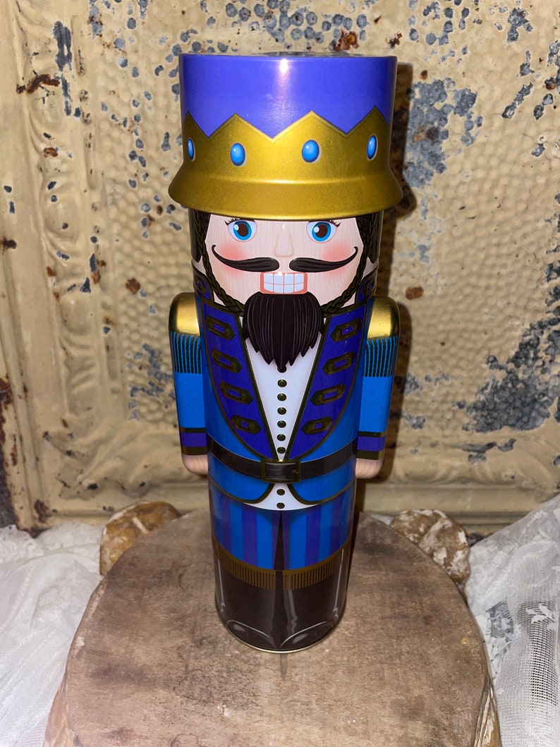 Nutcracker Tin Toy Soldier Metal Control - Etsy