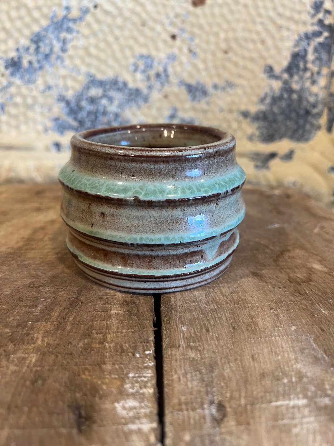 Wonderful Small Hand Made Ceramic Vase/bowl - Etsy