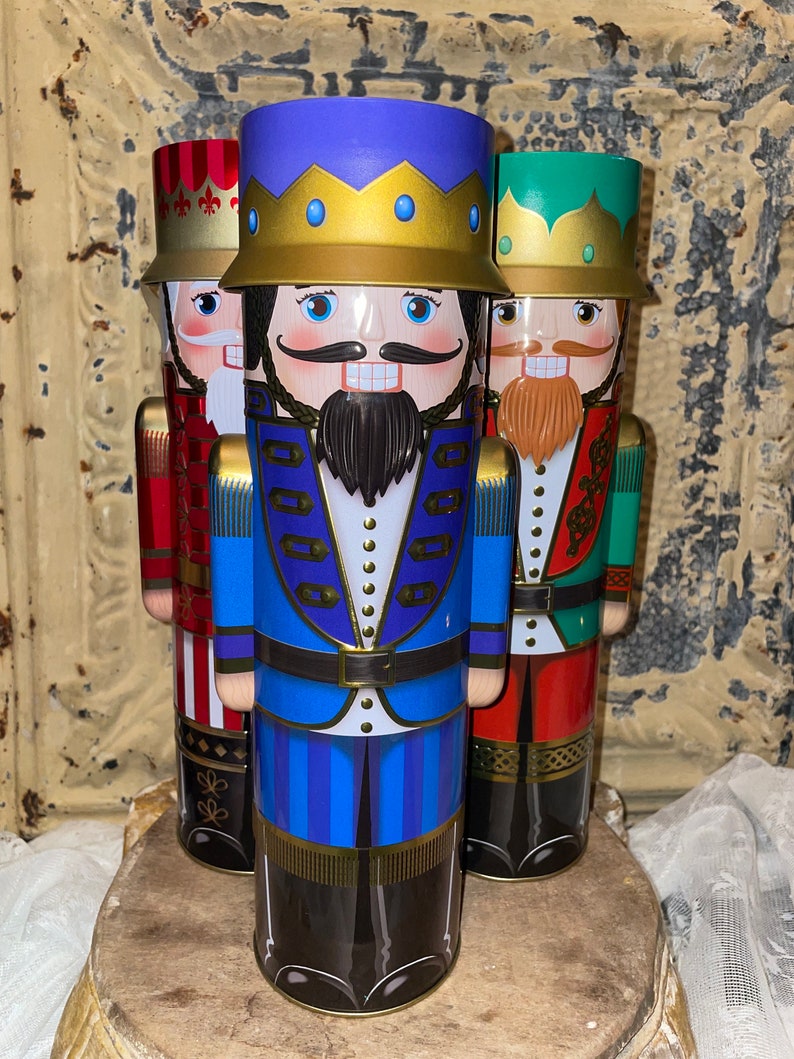 Nutcracker Tin Toy Soldier Metal Control - Etsy