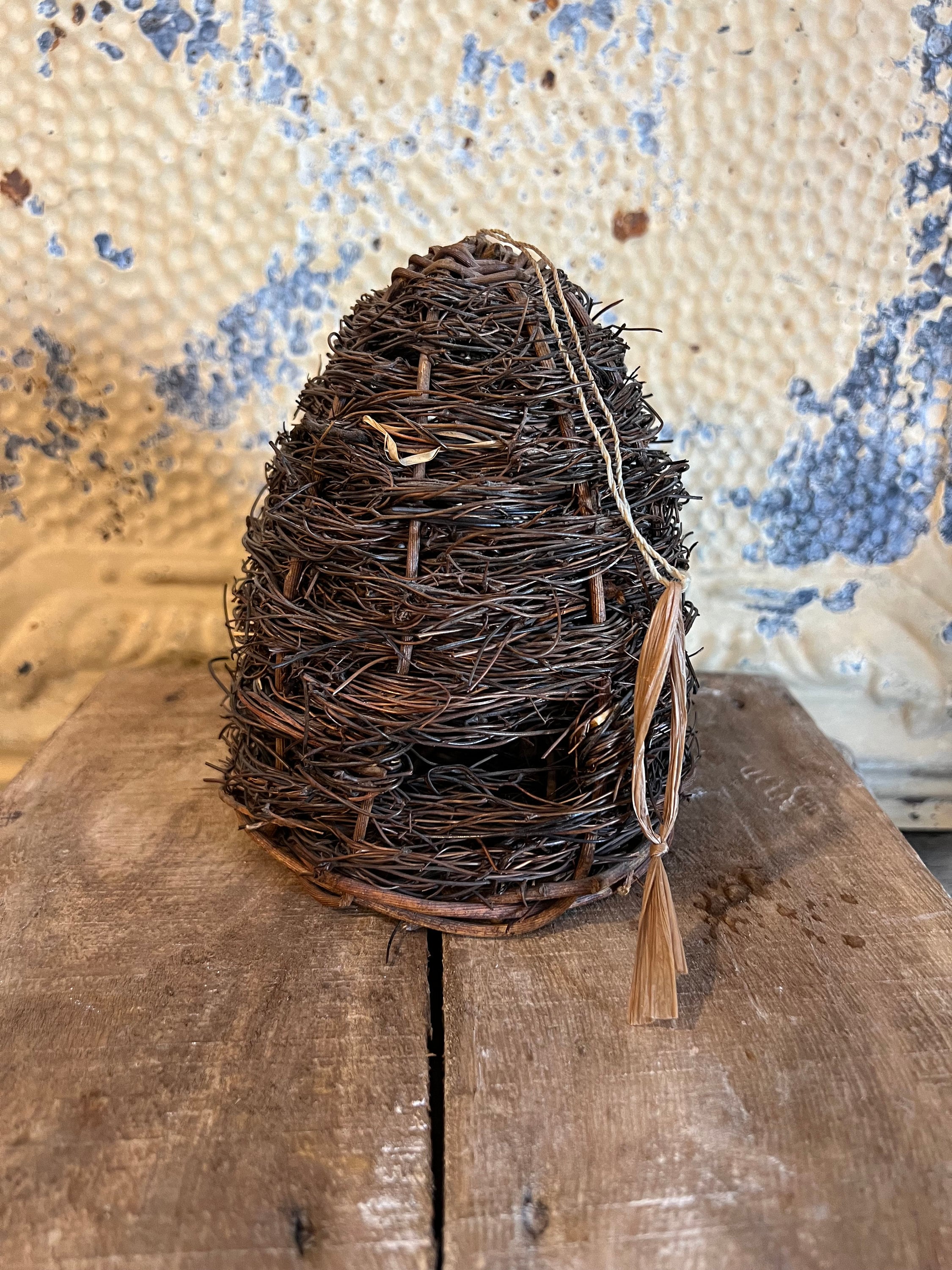 Hanging Bee Hive Made of Wild Grapevines - Etsy