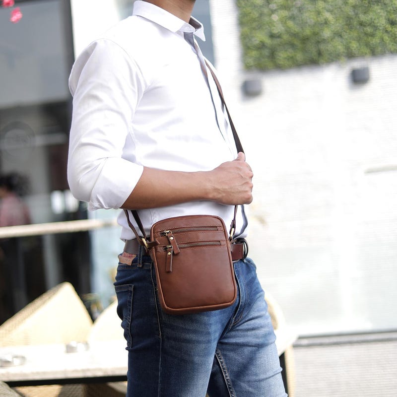 Small Handbags for Men - Etsy