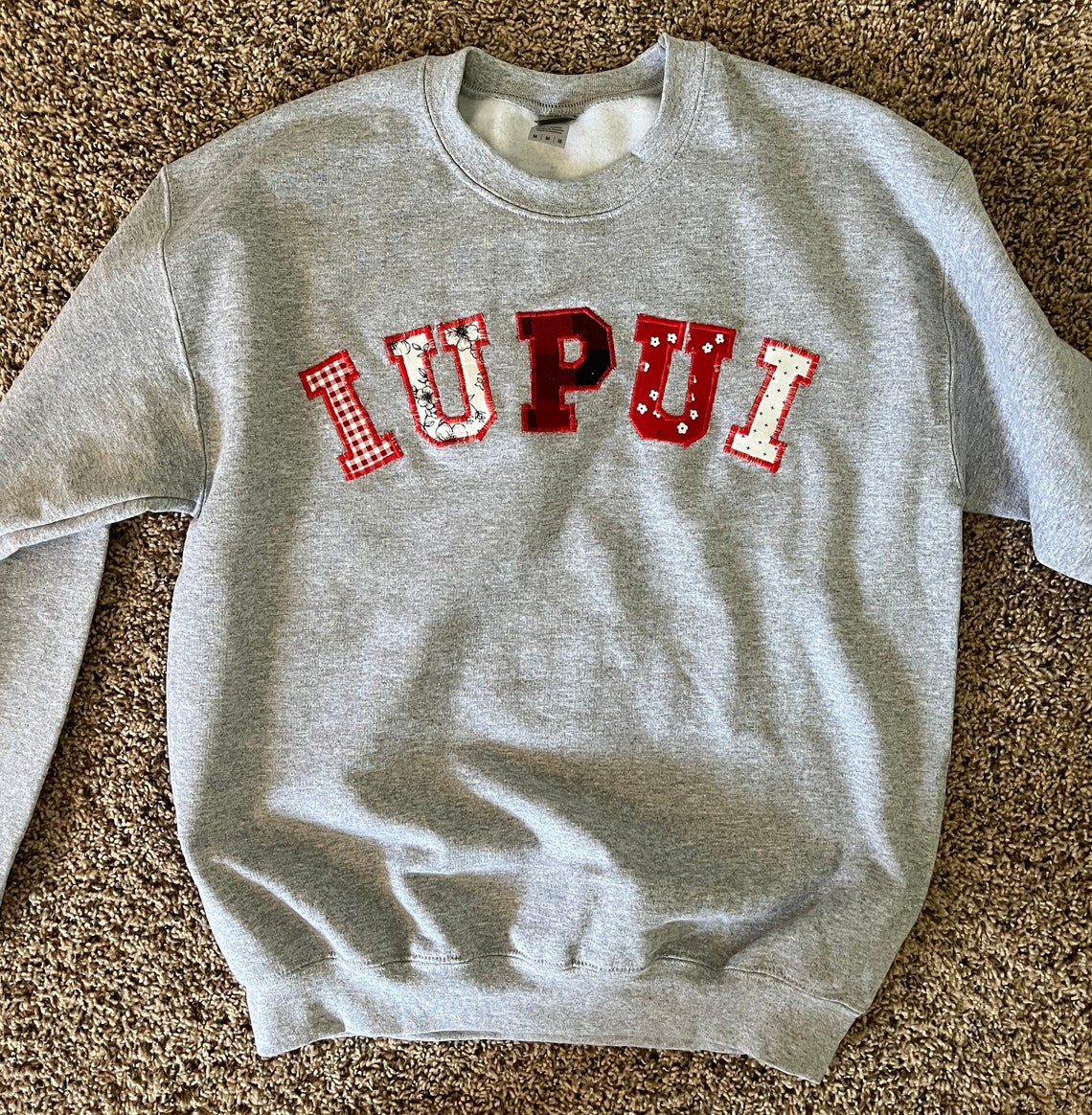 Custom Patchwork College Crewneck - Etsy