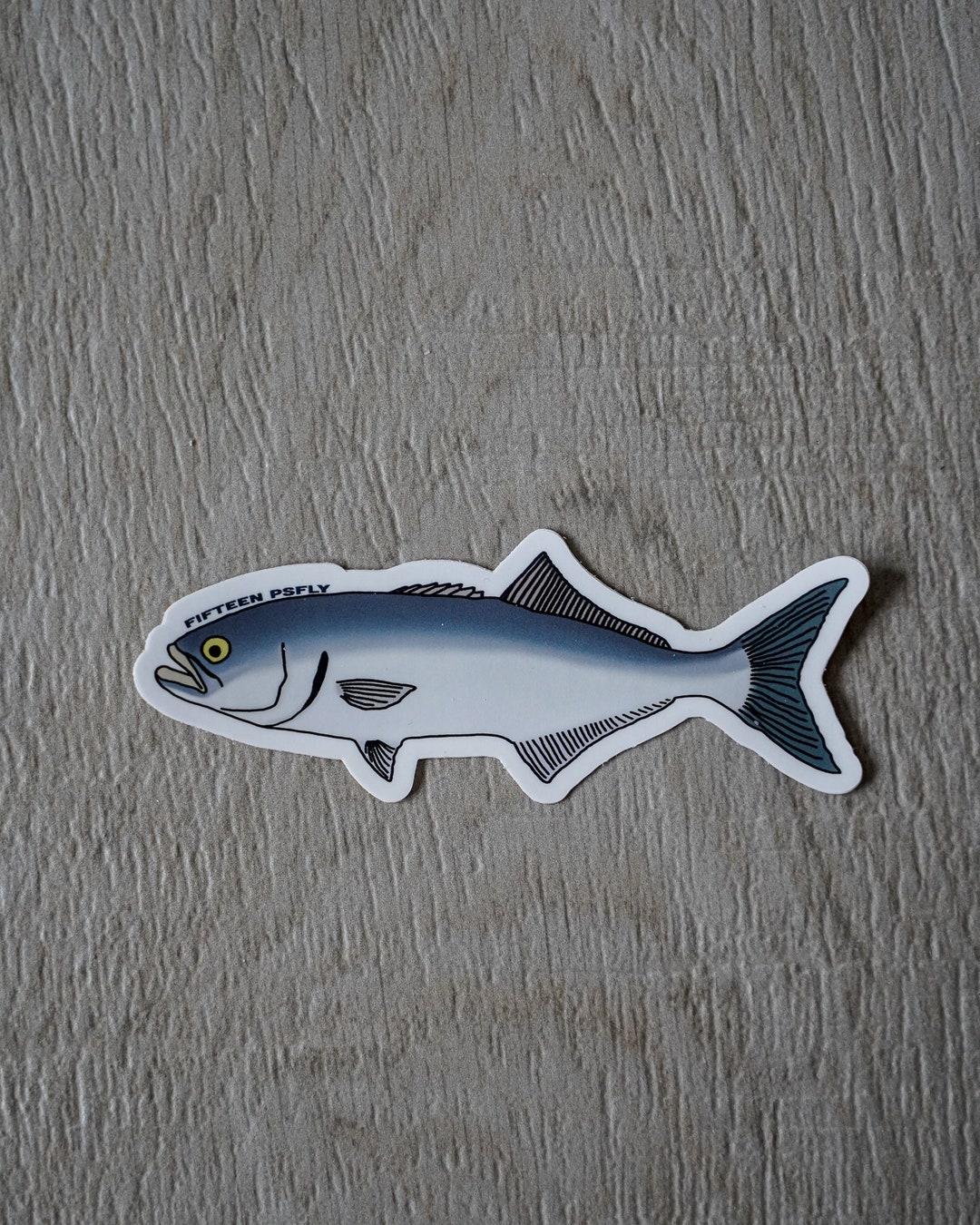 5" Bluefish Decal - Etsy