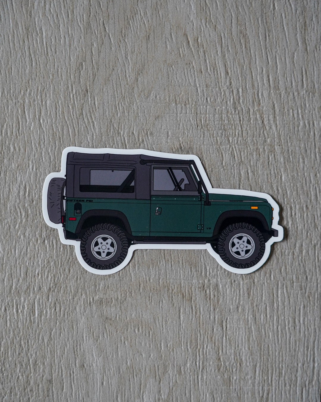 6 NAS Defender Decal-dark Green - Etsy