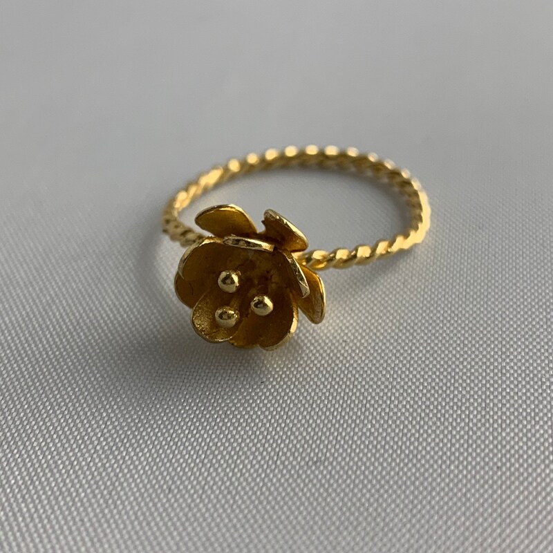 Vermeil Ring - Etsy