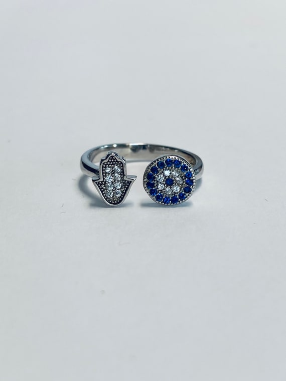Evil eye ring - Gem