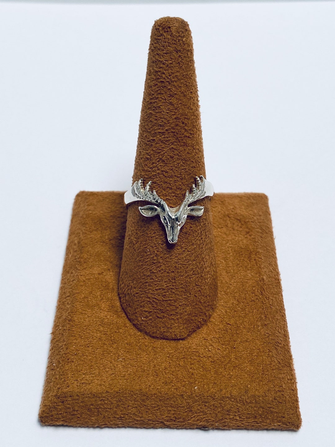 Deer Head Ring - Etsy