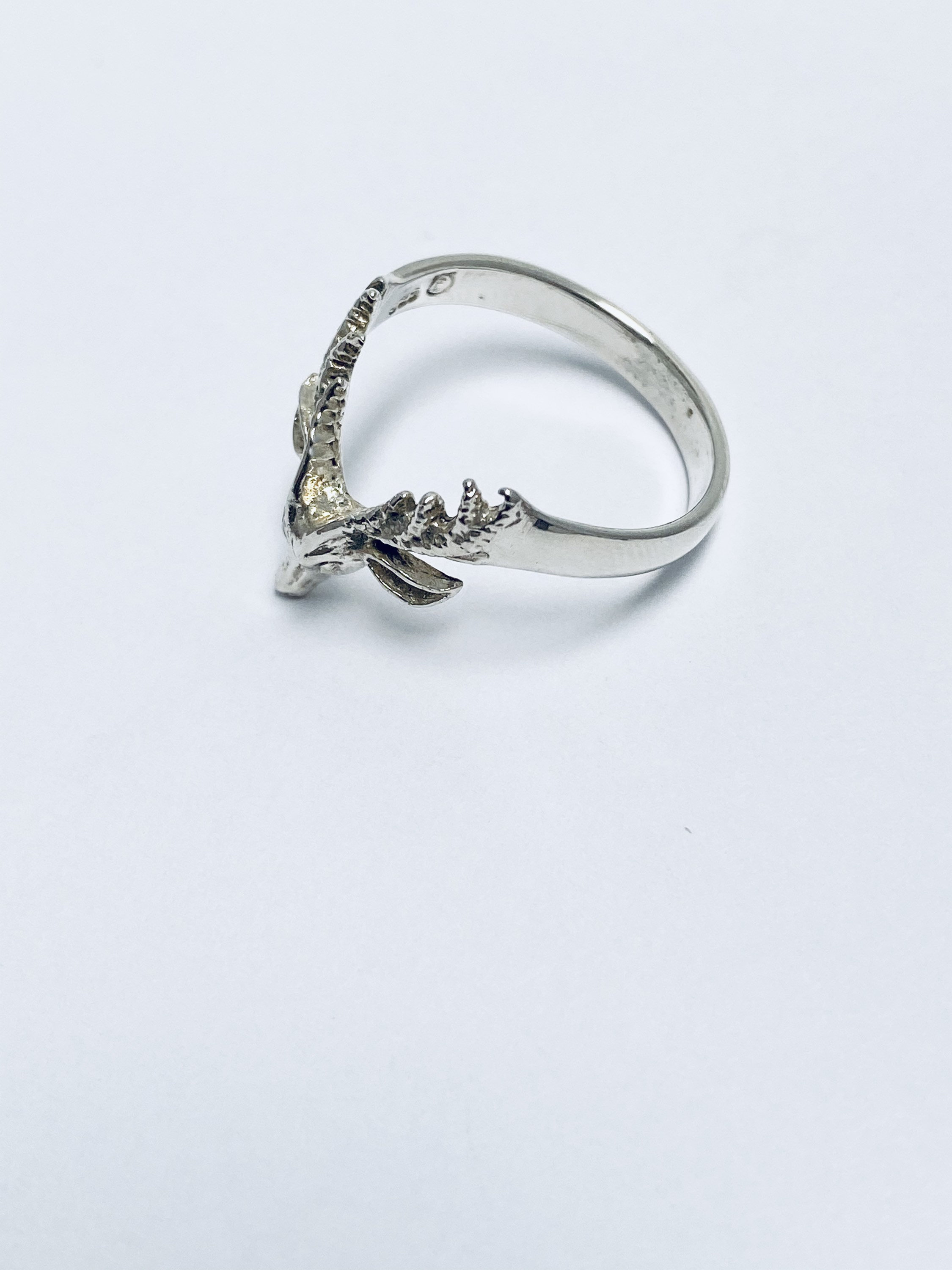 Deer Head Ring - Etsy