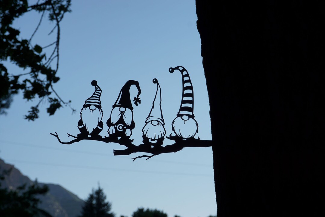 Branch Gnomes Yard Art & Garden Decoration - Etsy