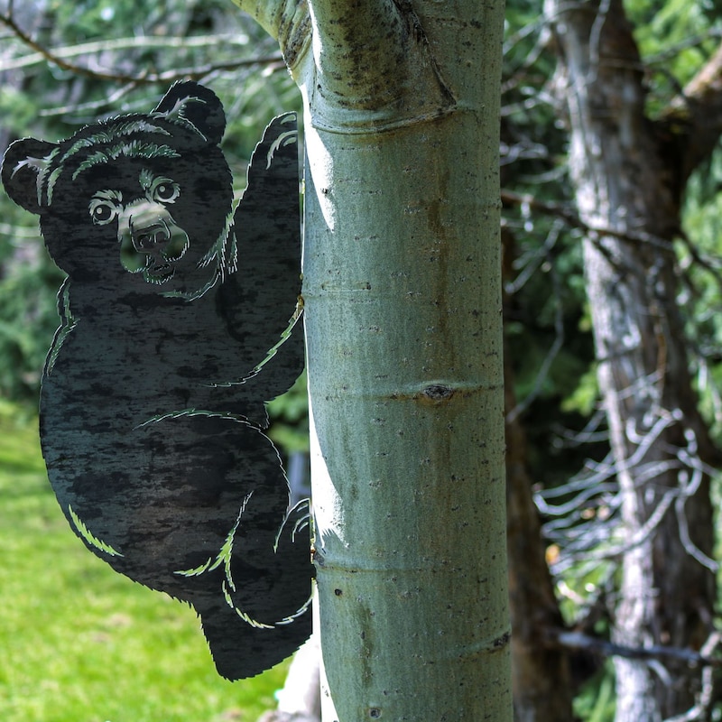 Black Metal Bear Art - Etsy