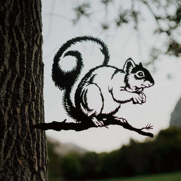 Metal Squirrel - Etsy