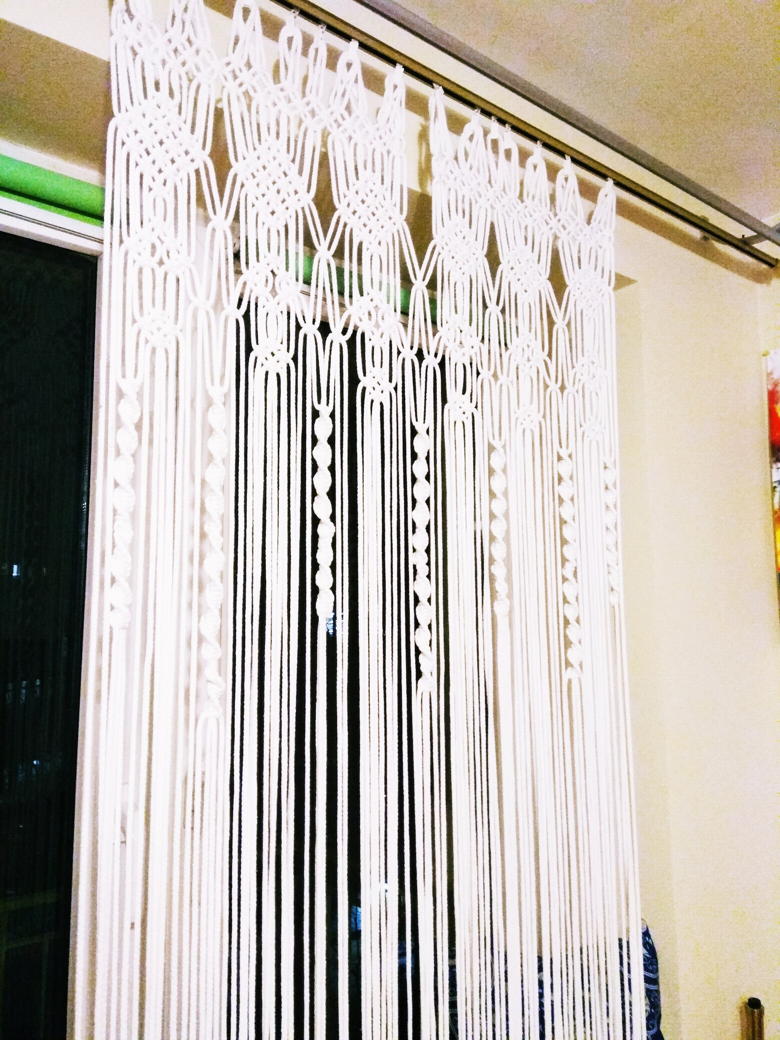 Beautiful Macrame Rope Window Curtain Room Separator Door - Etsy