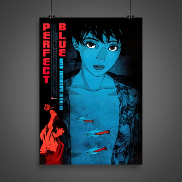 Perfect Blue Poster - Etsy