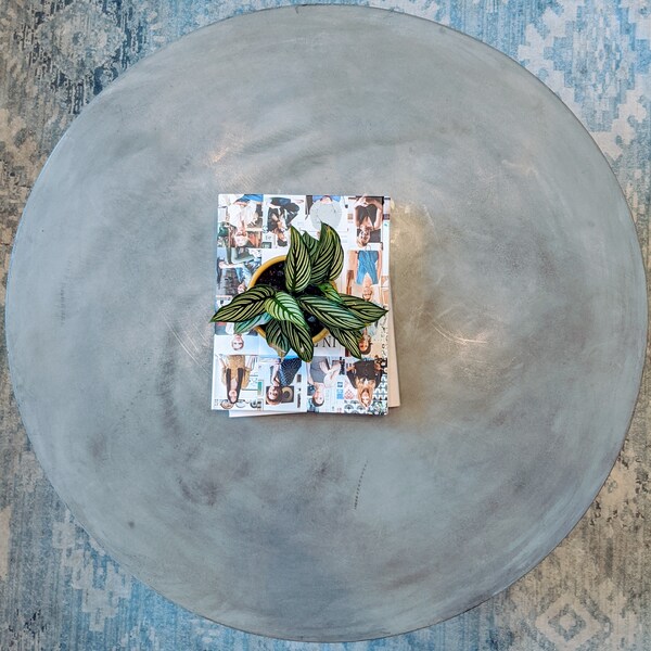 Round Concrete Slab - Etsy
