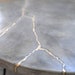 Concrete Kintsugi Round Coffee Table - Etsy