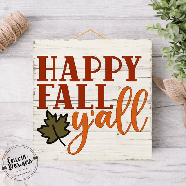 Fall Wooden Sign - Etsy