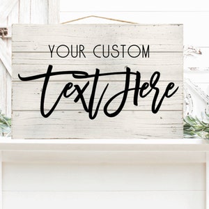 Custom Wood Signs Personalized Quote Customwooden Signs - Etsy