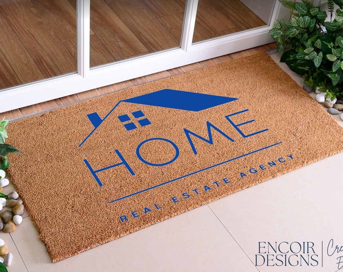 Personalized Doormat // Hand-painted Door Mat // Personalized Welcome ...