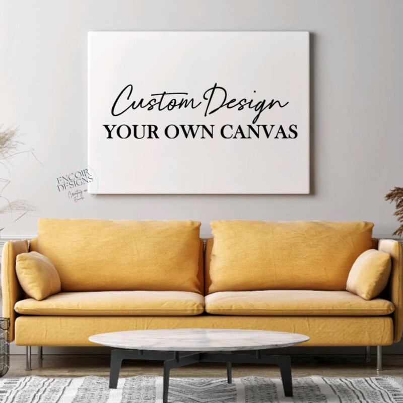 Custom Canvas Quote - Etsy