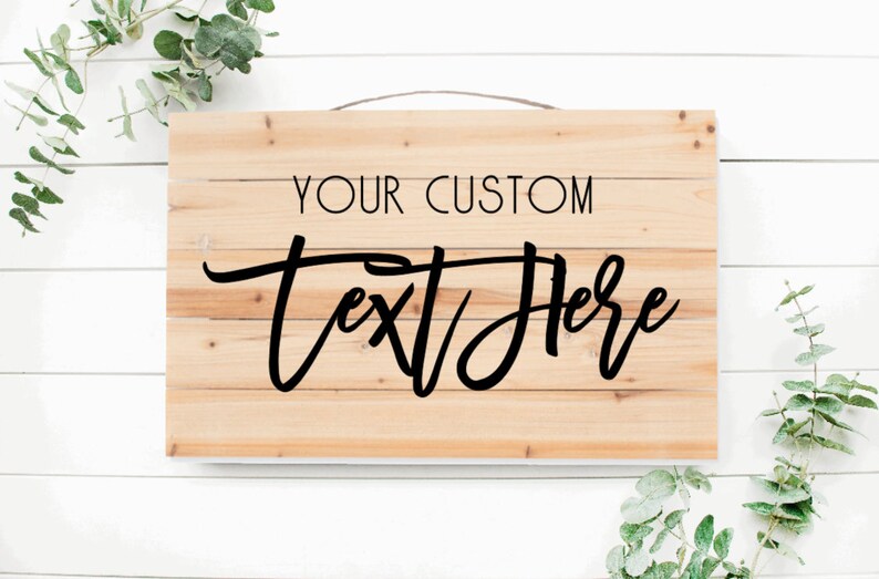 Custom Wood Signs Personalized Quote Customwooden Signs - Etsy