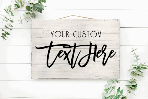 Custom Wood Signs Personalized Quote Customwooden Signs - Etsy