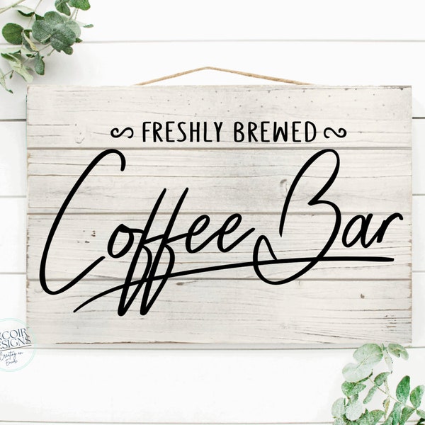 Wooden Coffee Sign - Etsy