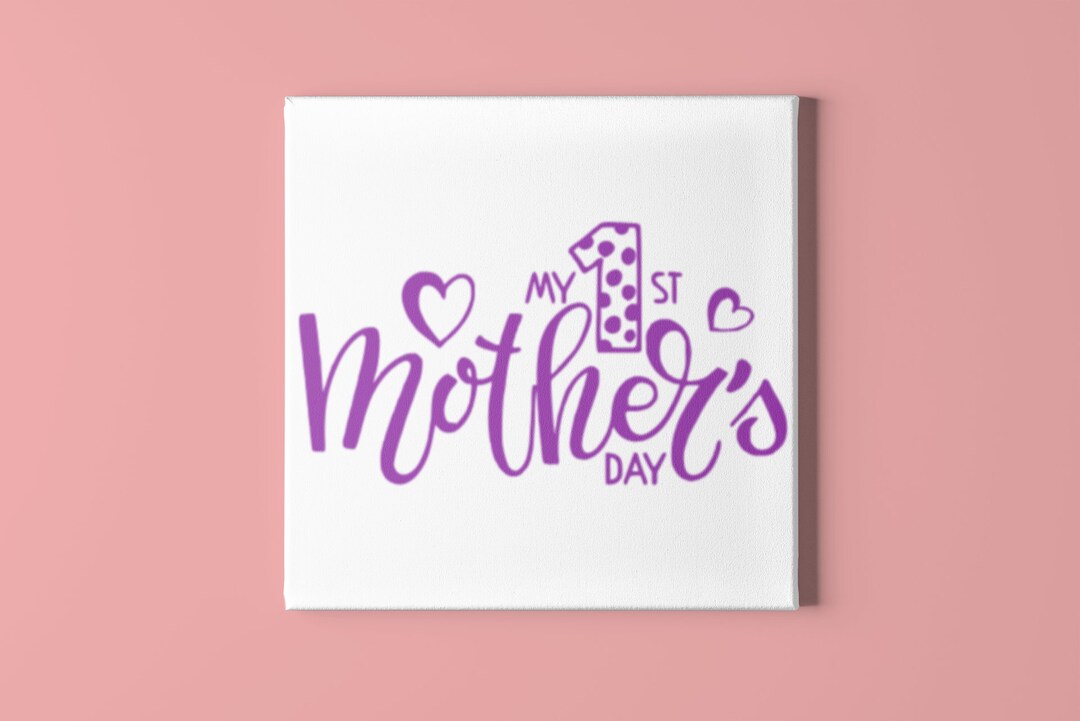 Mother's Day Canvas Sign, Definition of Mom, Personalized Canvas for ...