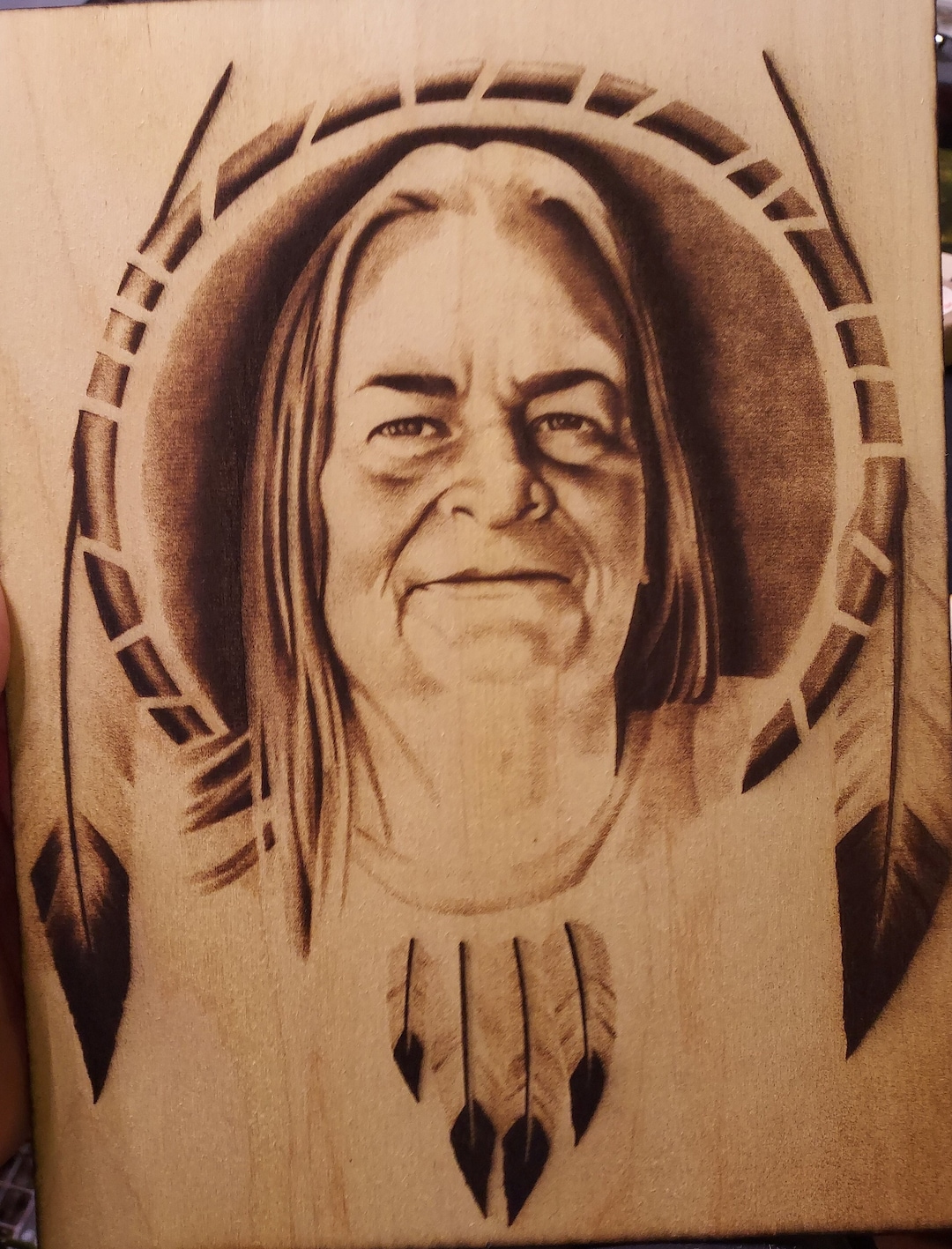 Custom Laser Engraved Portraits - Etsy