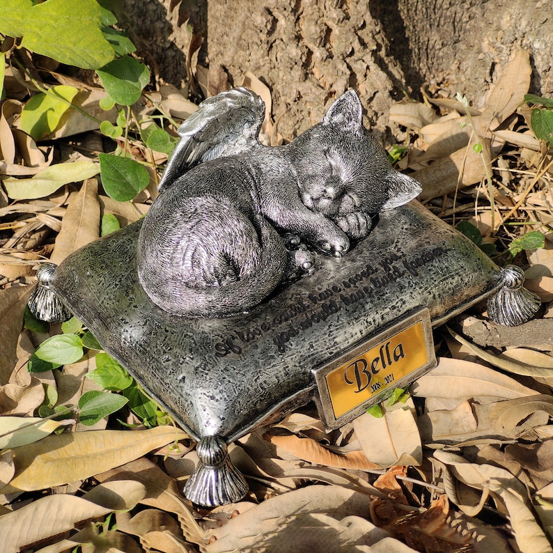Custom Pet Urn/cat Urn for Ashes/personalized Name and Date - Etsy