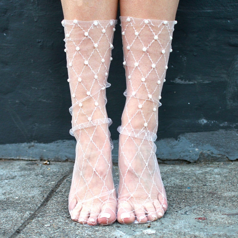 Lace Socks - Etsy