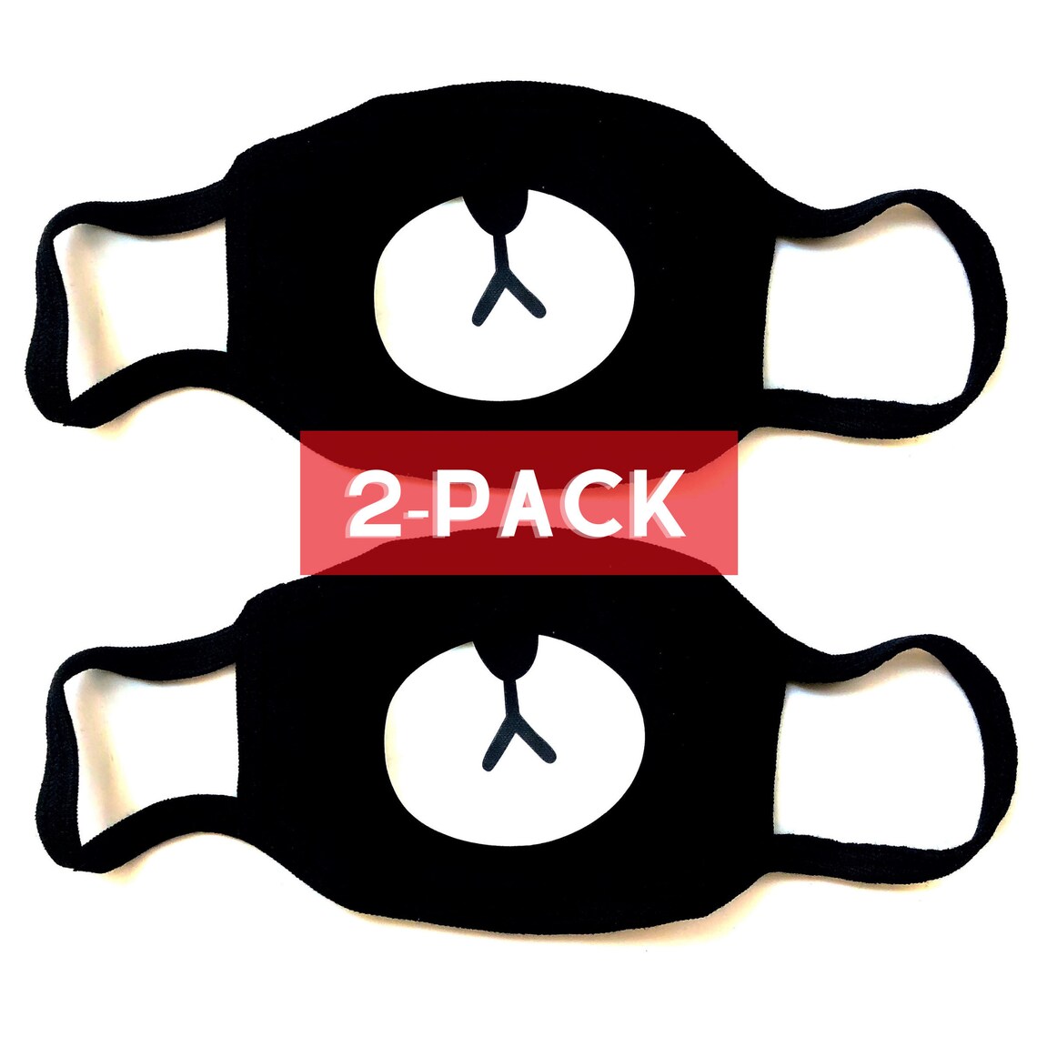 Bear Mask 2-pack Roblox Gift Bundle for Kids Adults Cute - Etsy