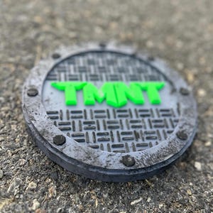 Teenage Mutant Ninja Turtles Replica Manhole Cover - Etsy