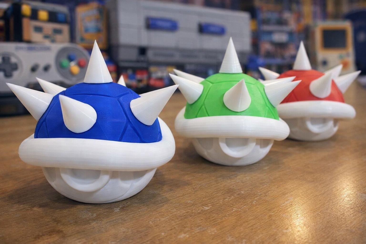 Retro Game–inspired Spiked Turtle Shell - Etsy