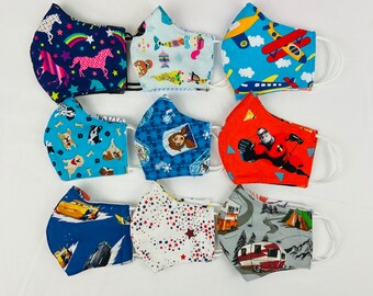 Kids face mask | Etsy