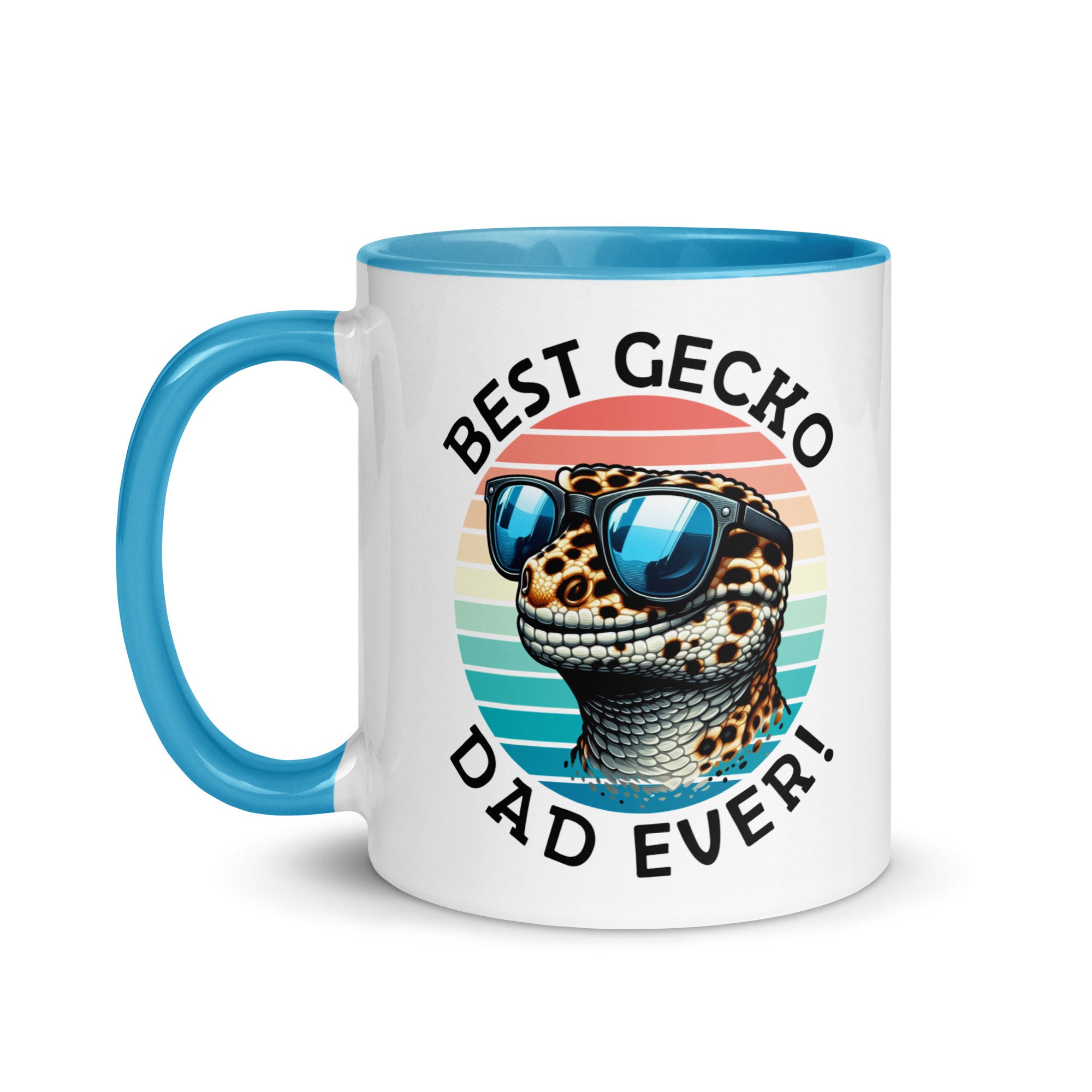 Best Leopard Gecko Dad Ever Coffee Cup, Leopard Gecko Gifts, Gecko ...