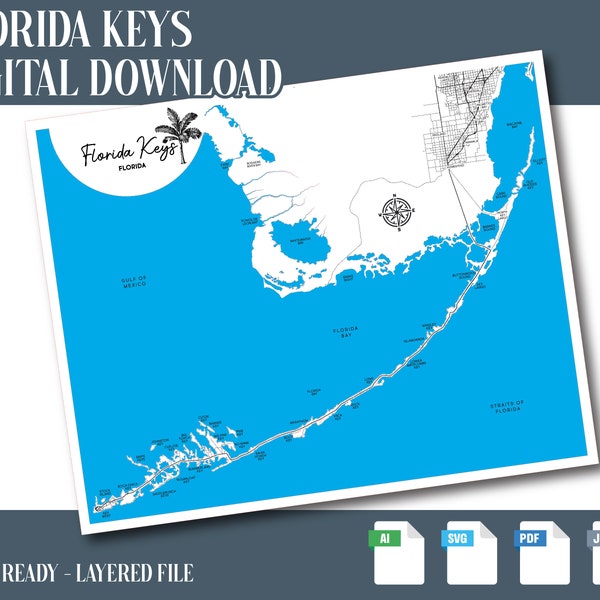 Laser Files Florida Keys - Etsy