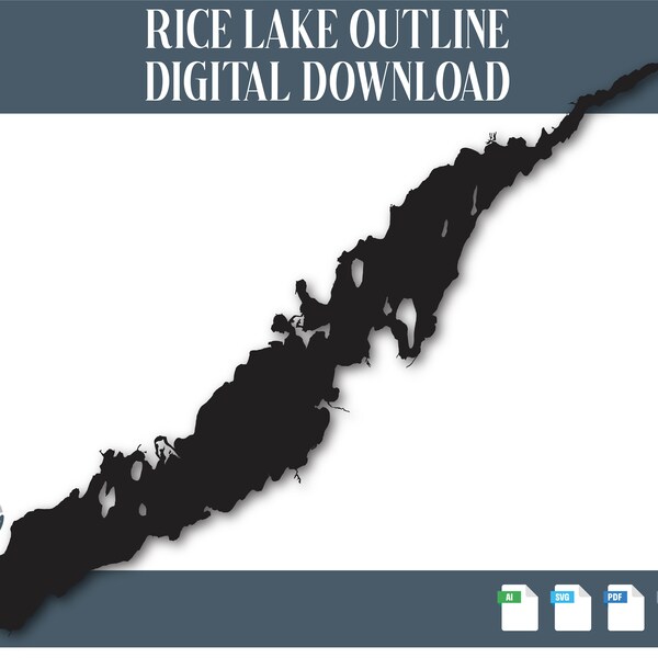 Rice Lake Svg - Etsy