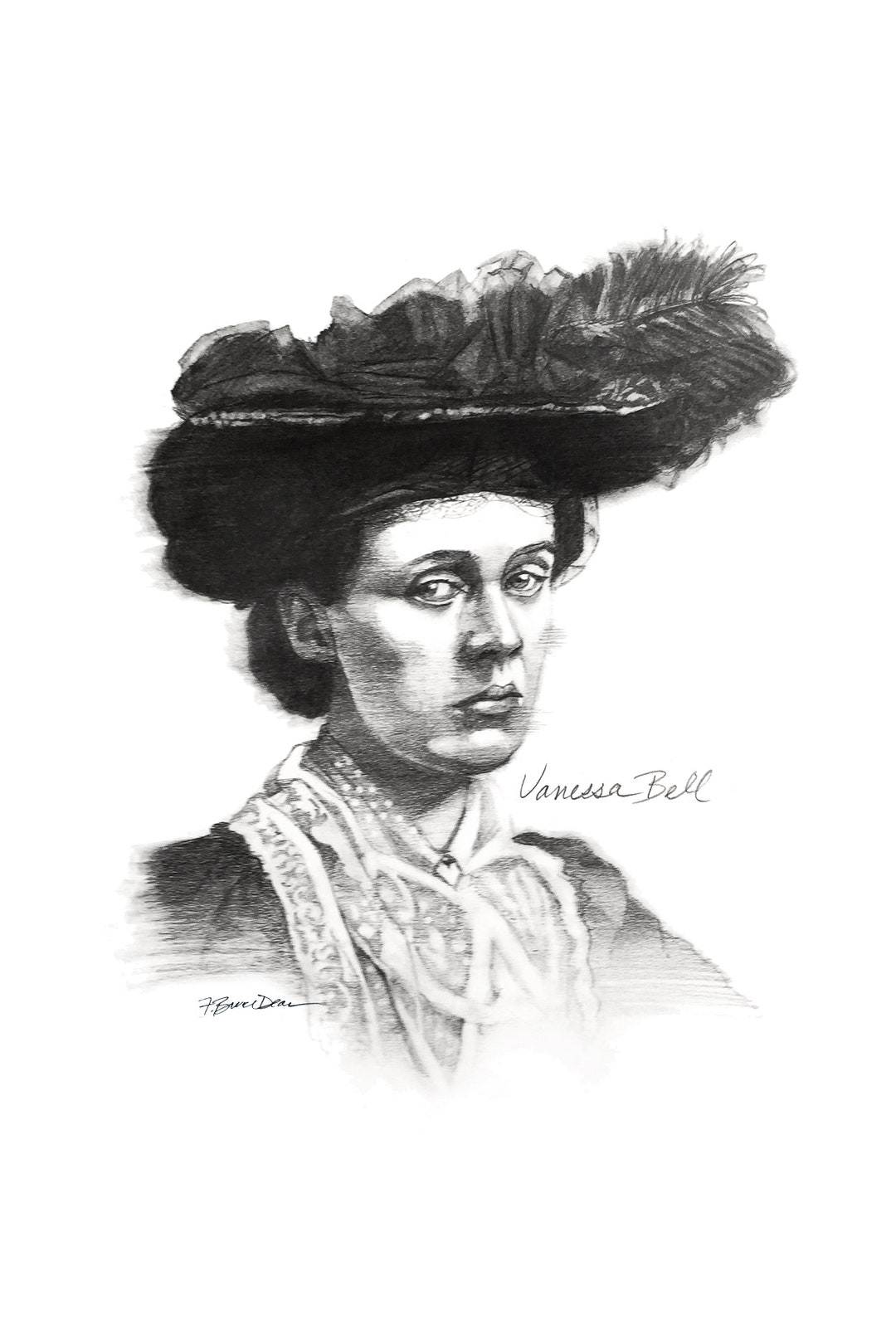 Vanessa Bell Portrait, Fine Art, Digital Print - Etsy